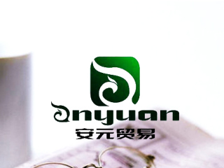 【春柳秋枫】安元贸易标志设计_柳枫-站酷ZCOOL
