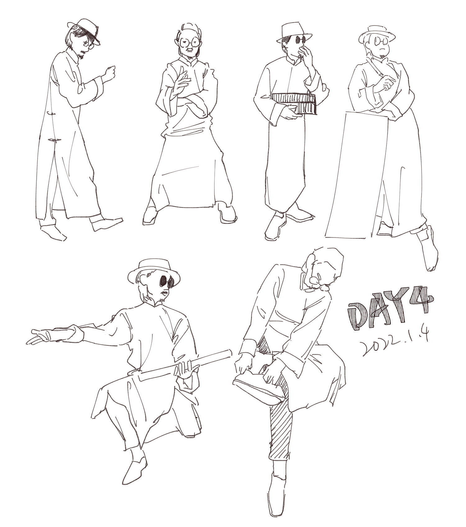 #速写60天挑战赛# DAY4 _Z905667333-站酷ZCOOL