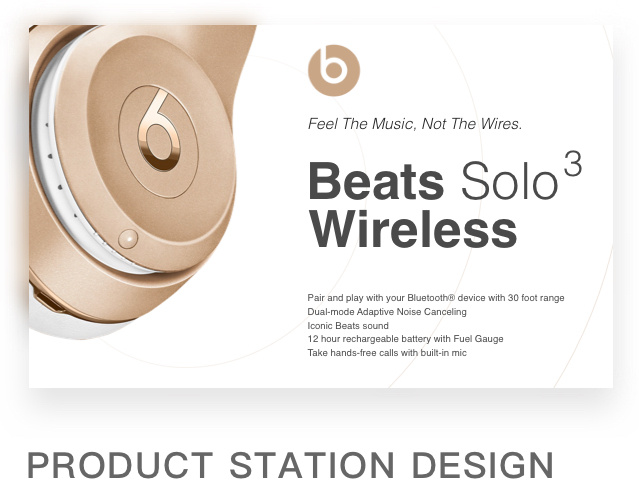 beats solo3 产品站_Y_Design-站酷ZCOOL