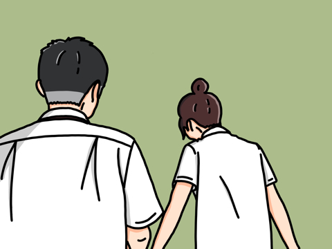 清新学生情侣头像5-15r接稿_皮皮虾爱画画-站酷ZCOOL