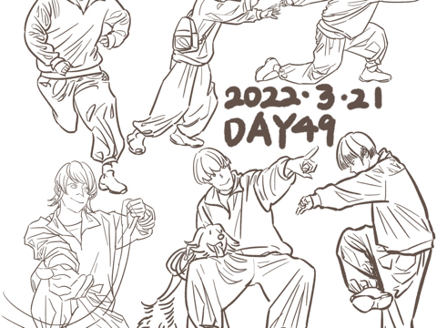 #速写60天挑战赛# @速写班长 day49_Dedue-站酷ZCOOL