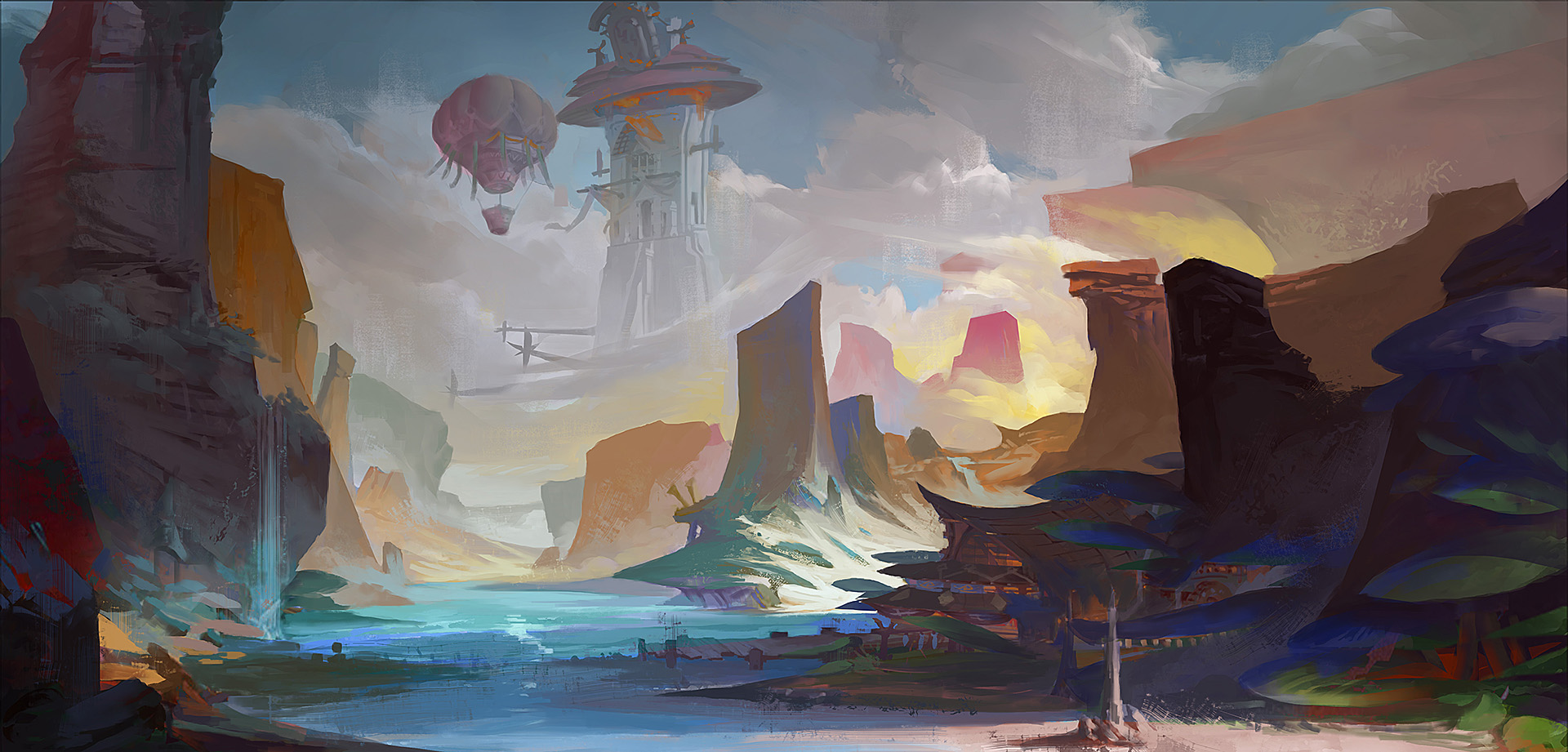 炽烽cg讲师作品-《异世界二》_炽烽CG-站酷ZCOOL