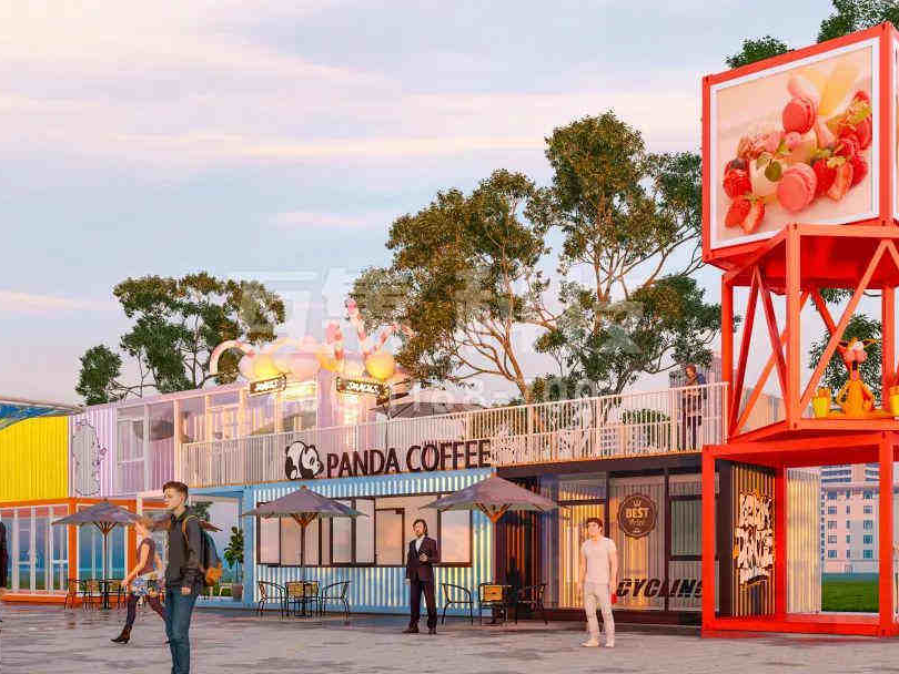 集装箱在城市更新中的独特魅力 集装箱商业街_HUJI互集-站酷ZCOOL