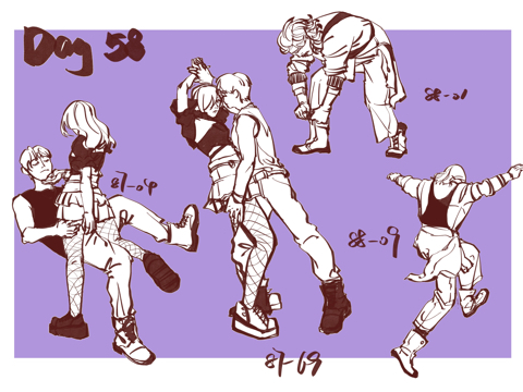 #速写60天挑战赛# day58 @速写班长_十喻喻喻喻-站酷ZCOOL