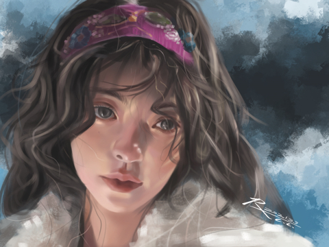 我太爱画美女了_ritit-站酷ZCOOL