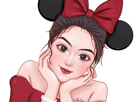 米妮小姐姐～_Chen_lu-站酷ZCOOL