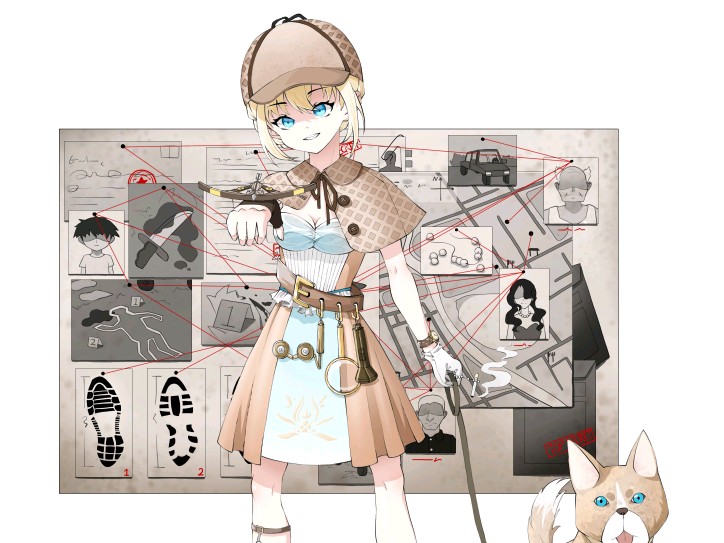 侦探_ZURI_Z-站酷ZCOOL