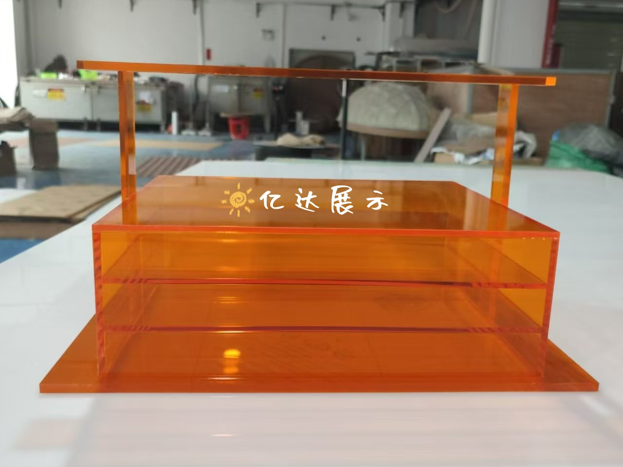 亚克力提篮装置_亿达展示YAKELI-站酷ZCOOL