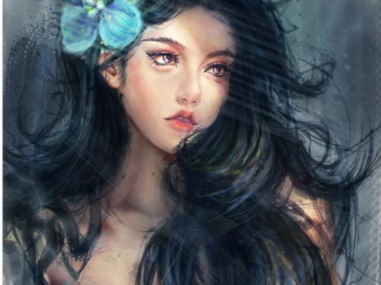 蓝光普照_婷玲子-站酷ZCOOL