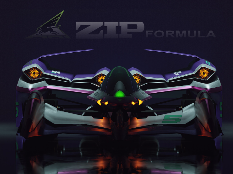 高智能方程式赛车 凰呀_Davey_ZH-站酷ZCOOL