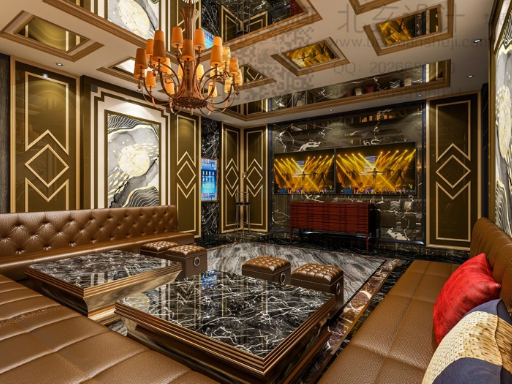 未央区1000平米KTV设计装修效果图_工装之家装修网-站酷ZCOOL