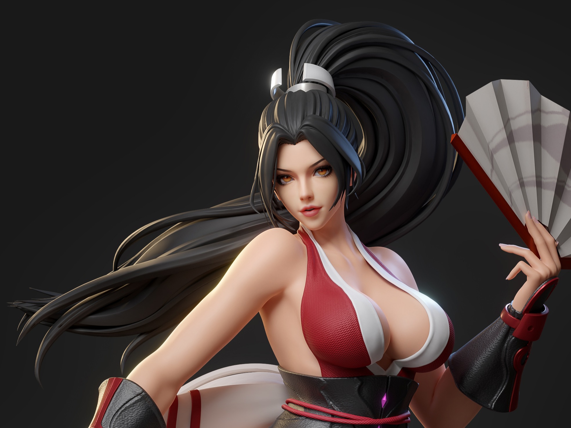 Mai Shiranui/不知火舞_Jenmon-站酷ZCOOL