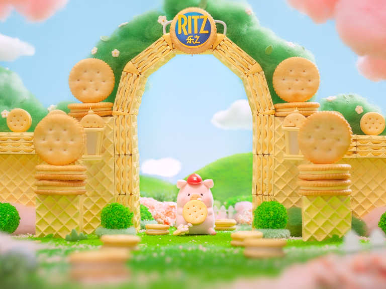 乐之 x LuLu猪《仙境下午茶》定格动画_麒童工作室-站酷ZCOOL