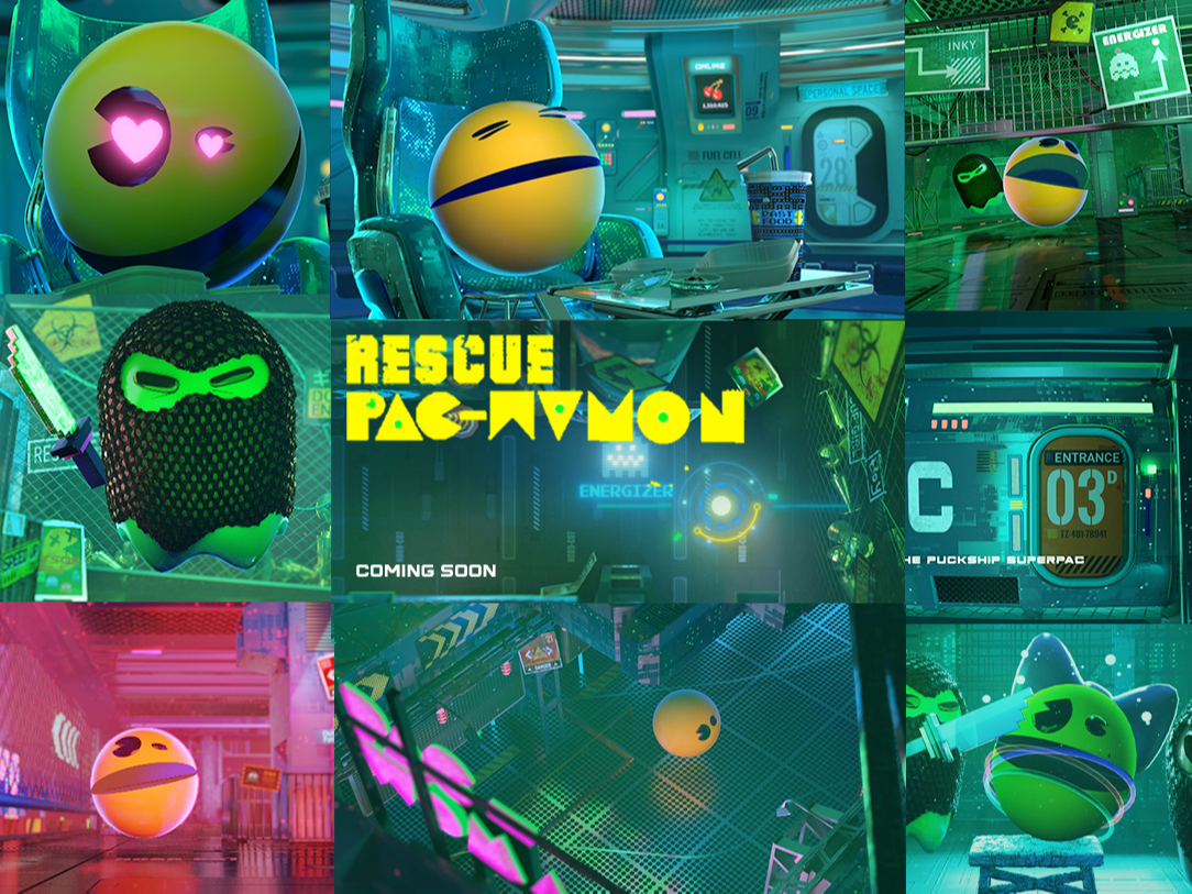 Pac-Woman 3D动画_Pia动画师-站酷ZCOOL