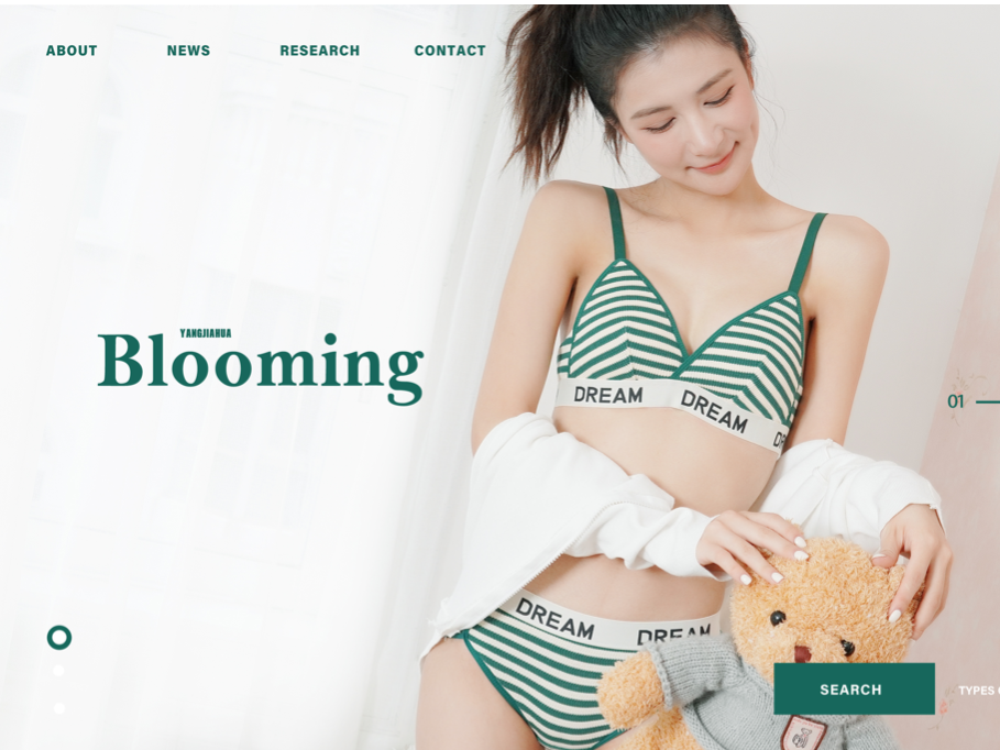 内衣拍摄 全案+KV_摄影师YANGJIAHUA-站酷ZCOOL