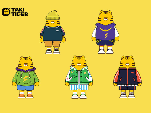OB-东方蓝 | TAKI TIGER IP形象设计第二弹案例展示_东方蓝文化-站酷ZCOOL