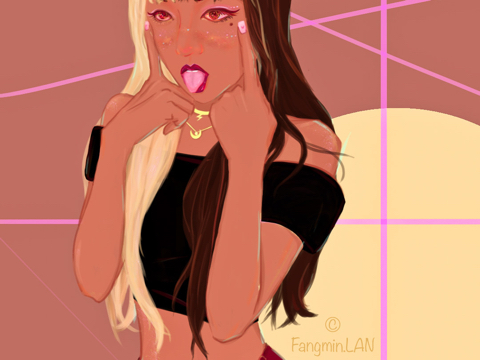 Be yourself！_一块方冰蓝森岛记-站酷ZCOOL