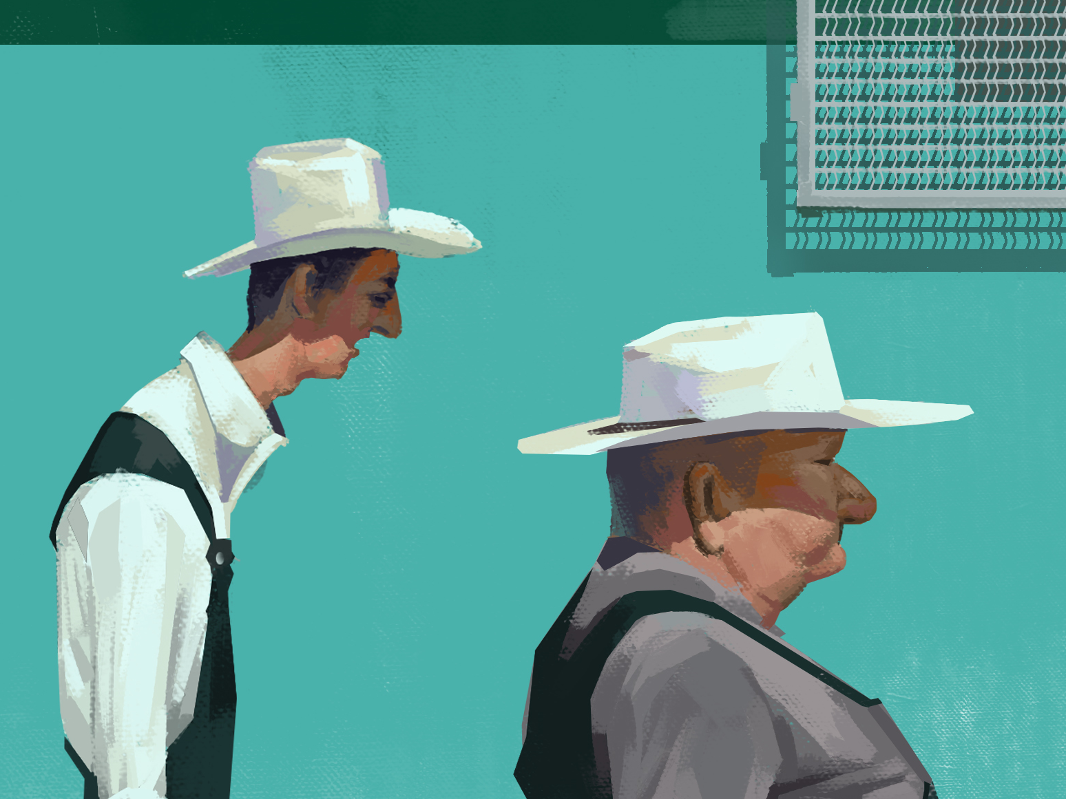 胖子 瘦子_K王1222-站酷ZCOOL