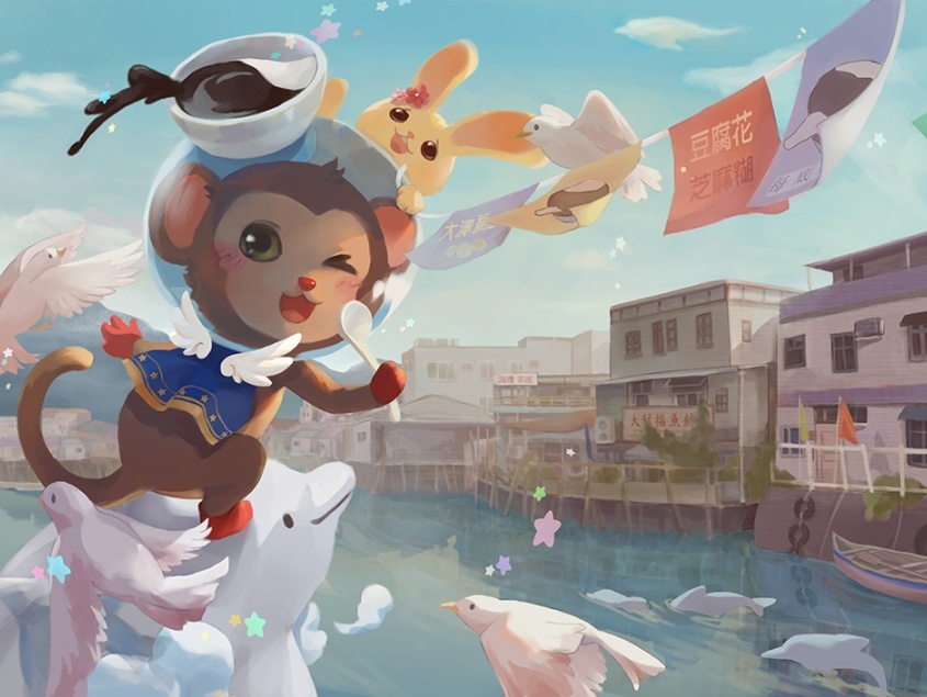 【Monkey Mars】宣傳圖_Teanip-站酷ZCOOL