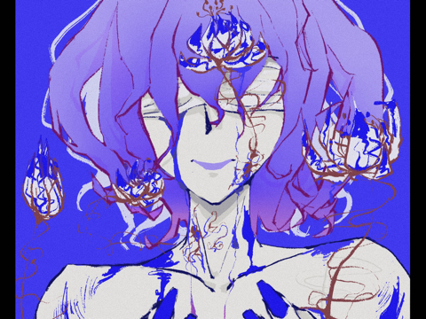 《靛》_尘尘尘096-站酷ZCOOL