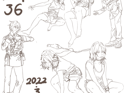 #速写60天挑战赛# @速写班长 day36_Dedue-站酷ZCOOL