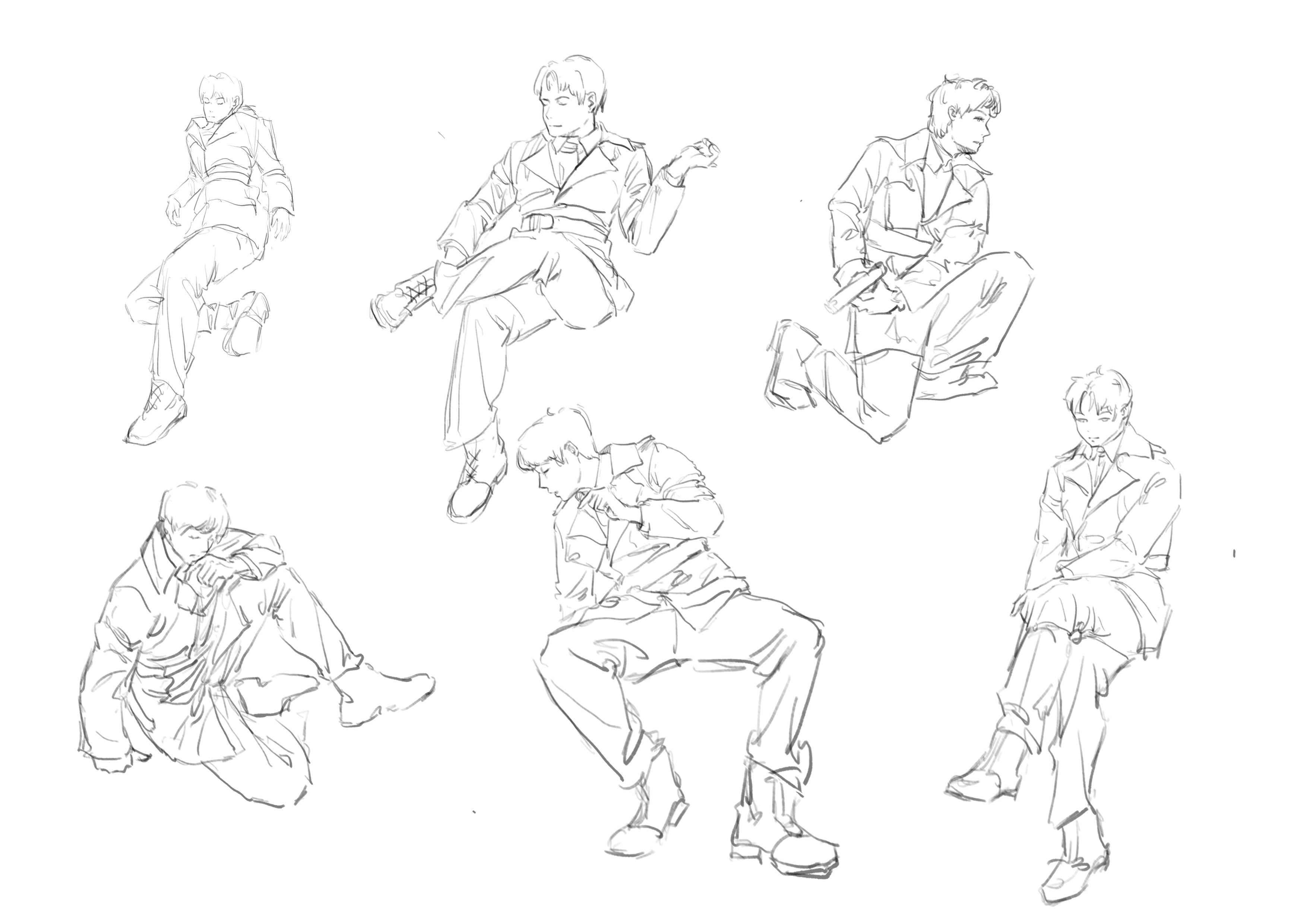 @速写班长#速写60天挑战赛day34_沙蚕菜菜子-站酷ZCOOL