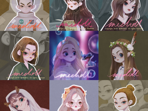 有点晚的2019年终总结_mcdoll_麦兜-站酷ZCOOL