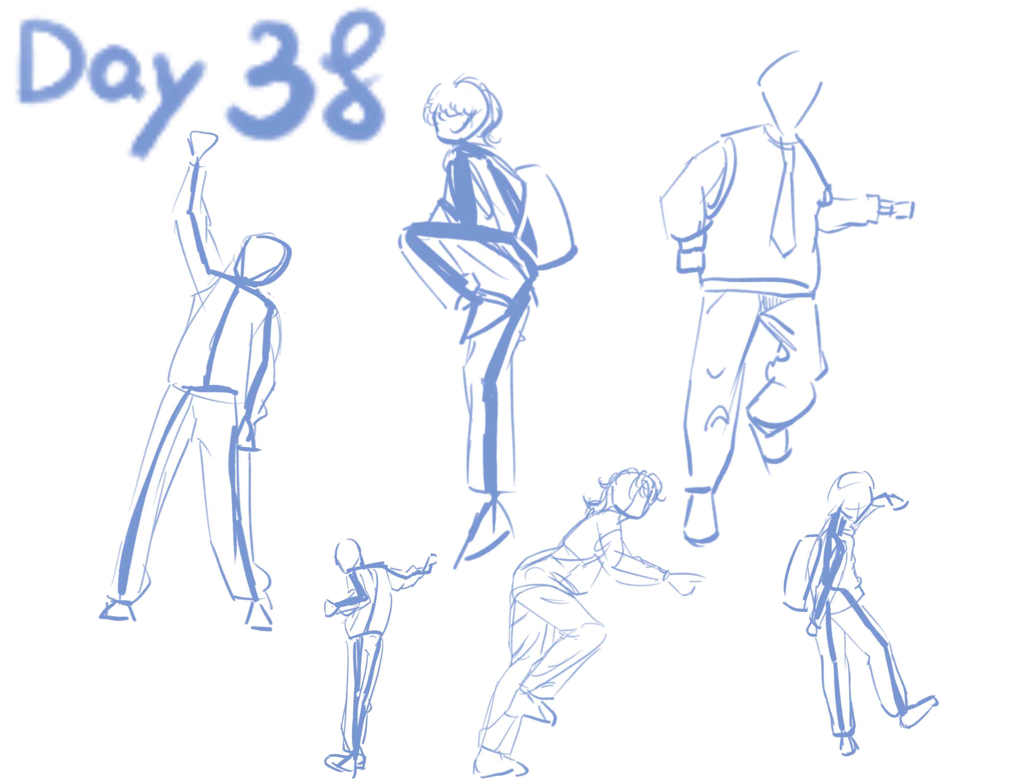 #速写60天挑战赛# Day38@速写班长 _林南安lin-站酷ZCOOL