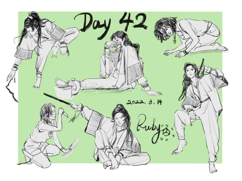 #速写60天挑战赛# Day42_冰糖露比LRuby-站酷ZCOOL