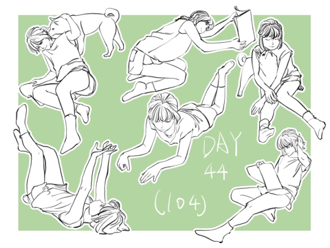 #速写60天挑战赛#day44（104）@速写班长 _叁肆叁-站酷ZCOOL