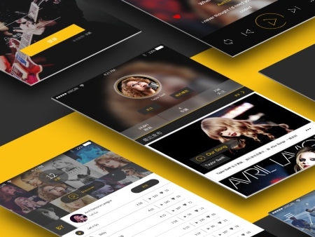 H歌 音乐社交类App_三时-站酷ZCOOL