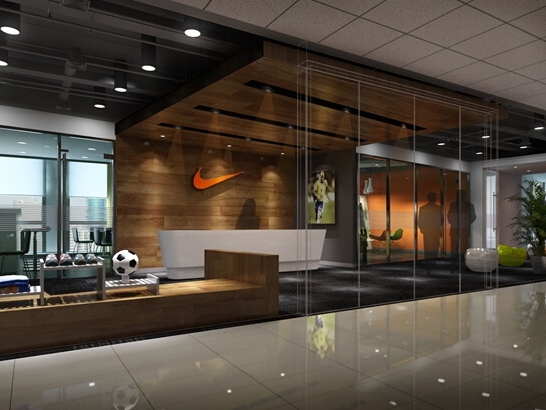 耐克（nike）办公室主题设计-上海班德品牌设计_上海班德设计策划-站酷ZCOOL