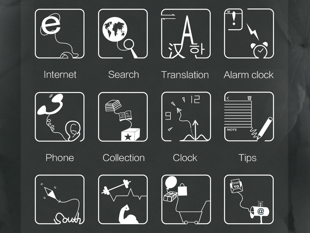 fade褪色Icon_梵尓-站酷ZCOOL