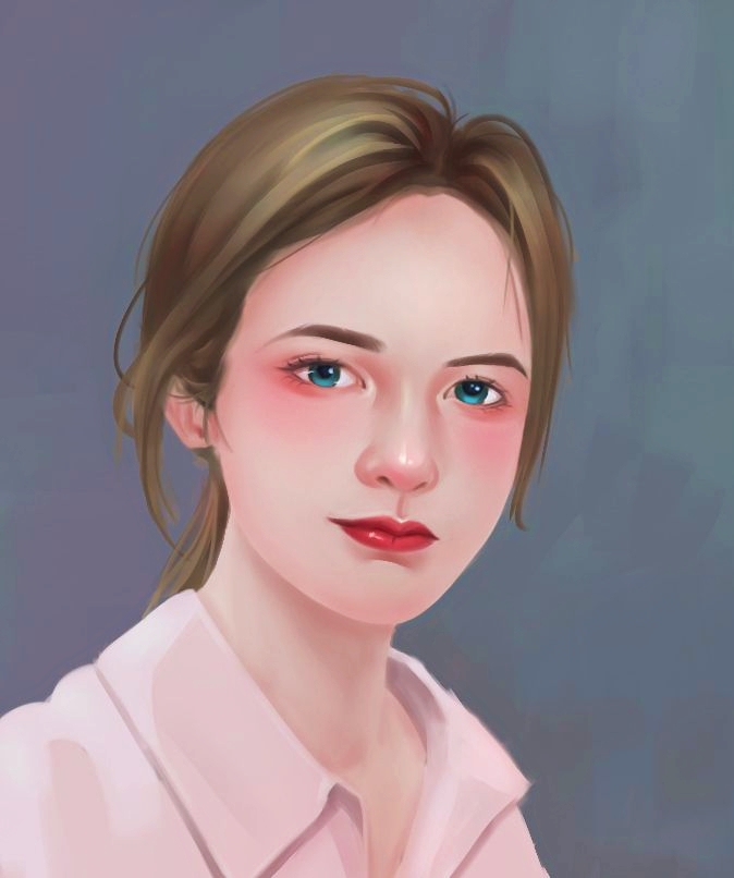 手绘头像_三颗飞星SKFX-站酷ZCOOL