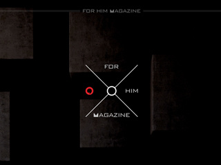 FOR HIM MAGAZINE / LOGO_开糖手-站酷ZCOOL