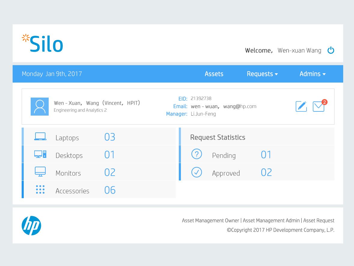 silo 一套资源管理系统的UI_Kevin_牧歌-站酷ZCOOL