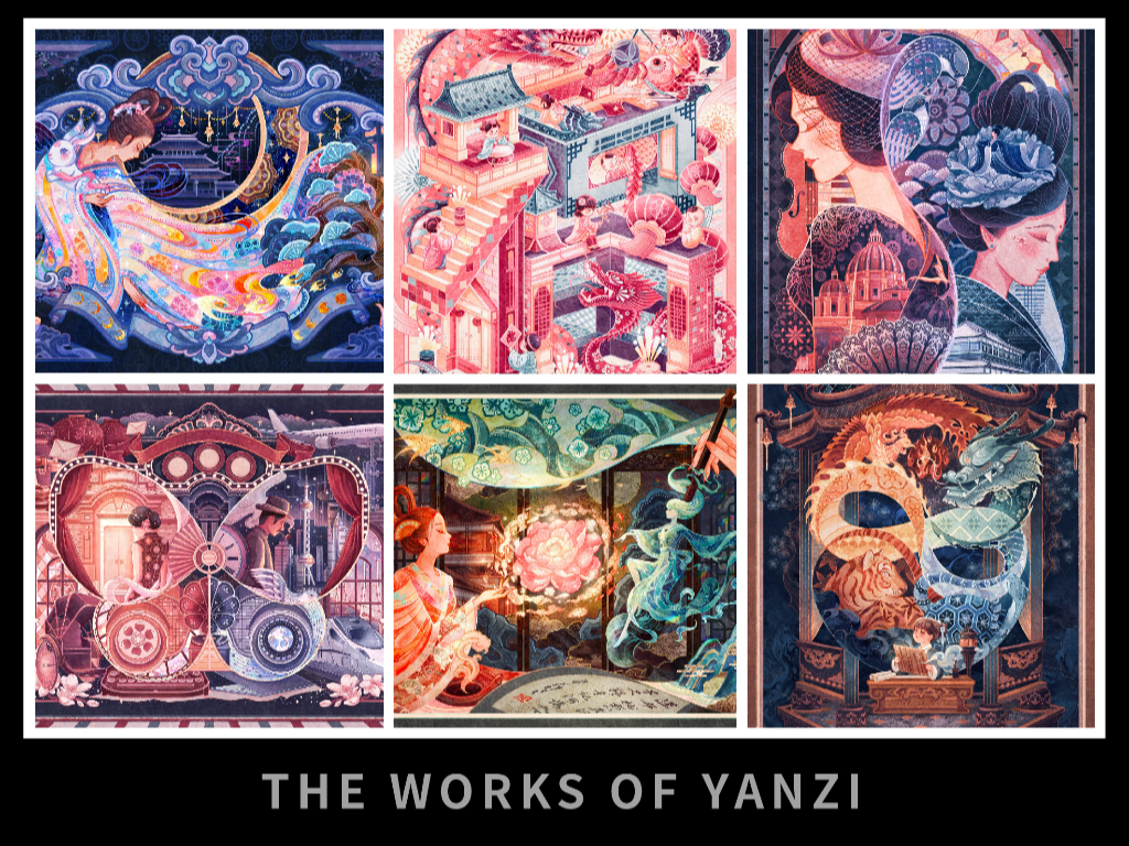 2023的部分插画作品_yanzi艷子-站酷ZCOOL