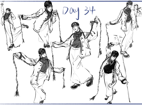 #速写60天挑战赛#day34@速写班长_野介-站酷ZCOOL