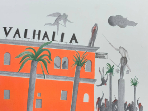 一次关于RISO印刷的插画实验_老狗是我-站酷ZCOOL