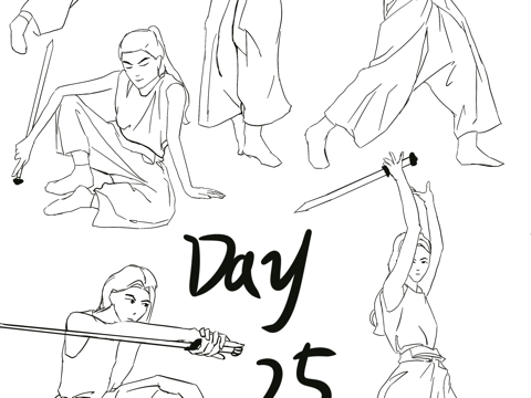 #速写60天挑战赛# day25@速写班长_帝懿歆-站酷ZCOOL