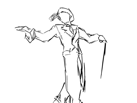 #速写60天挑战赛# DAY1@速写班长 _焦香烤鸭-站酷ZCOOL