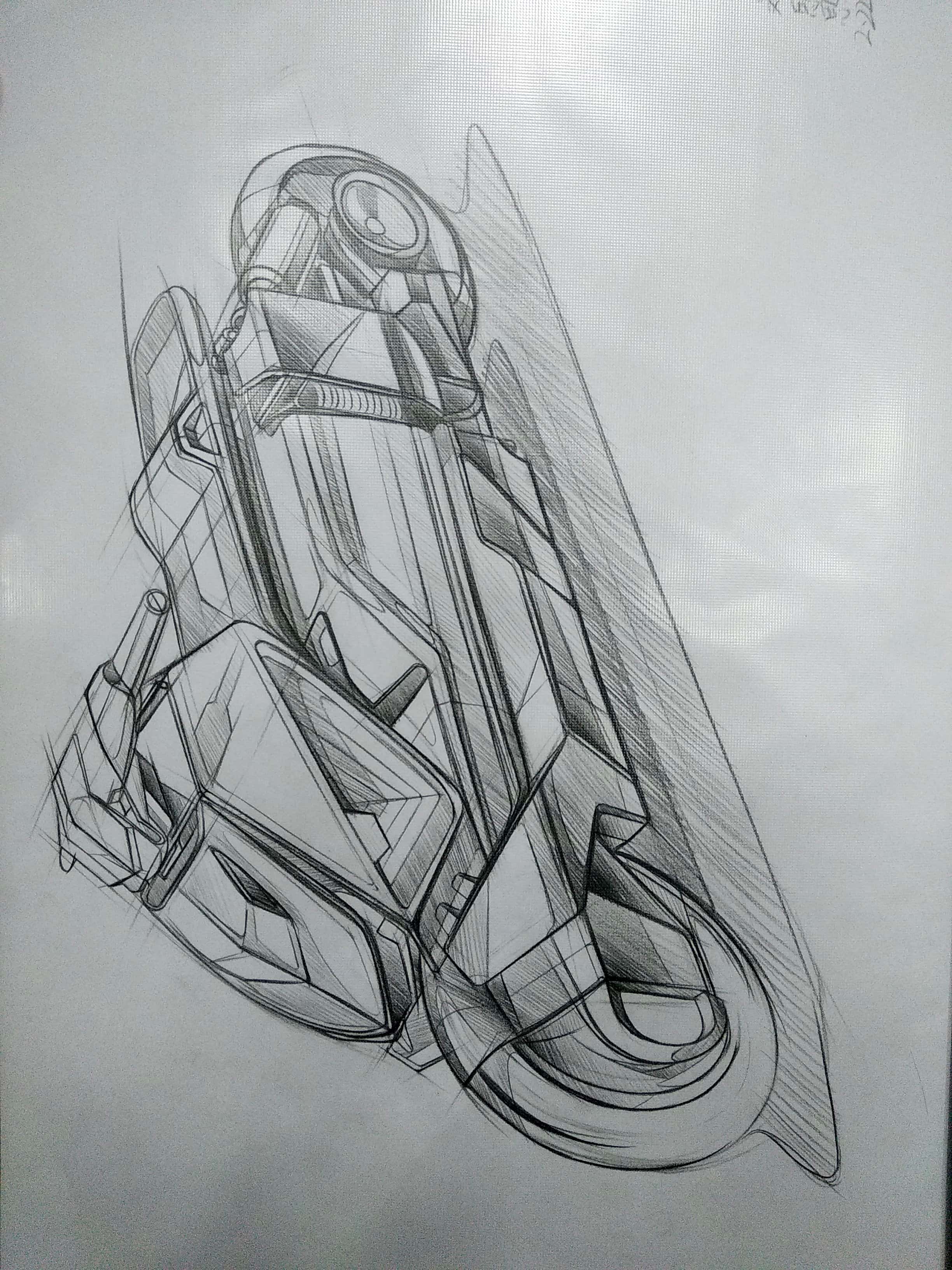 车彩铅临摹_SSL_TiTi-站酷ZCOOL