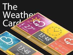 The Weather Card 天气卡片_Chiou_-站酷ZCOOL