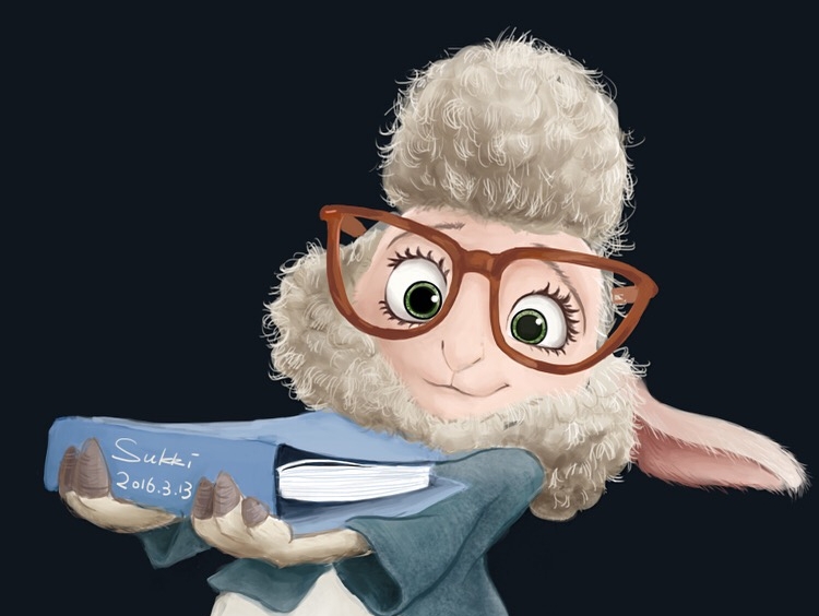 ZOOTOPIA羊副市长练习_舒sukki-站酷ZCOOL