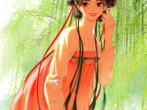 今天的小姐姐_画痨Easy-站酷ZCOOL