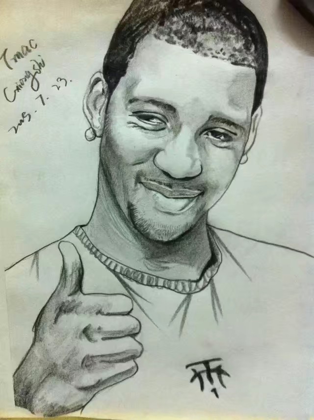 NBA球星手绘习作_渣画狮-站酷ZCOOL