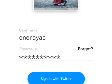 Daily UI 012 Sign in Interface._万瑞森-站酷ZCOOL
