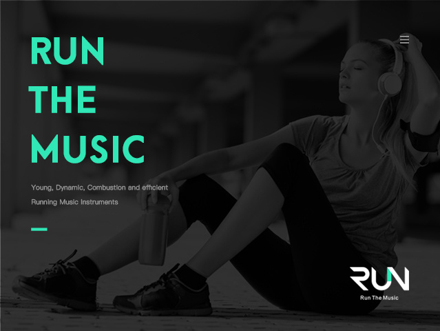 跑步音乐APP-乐跑音乐Run the music_Major_Ming-站酷ZCOOL