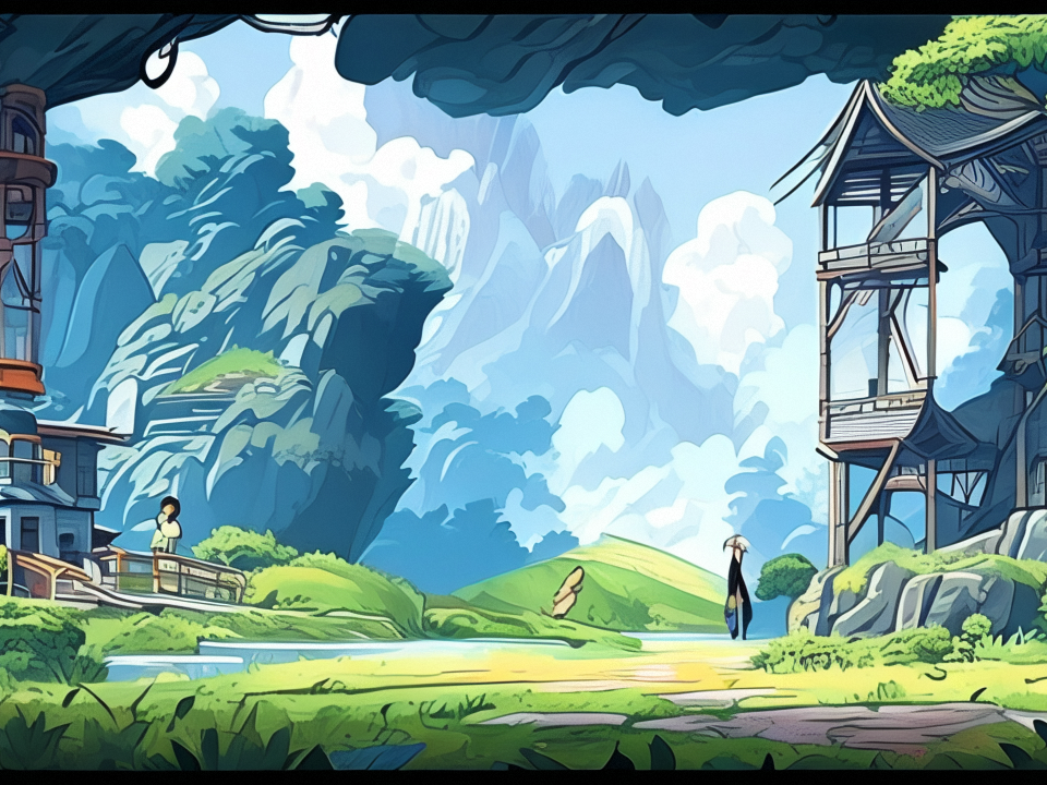 郊野山水（八）_煜辰PandaMaster-站酷ZCOOL