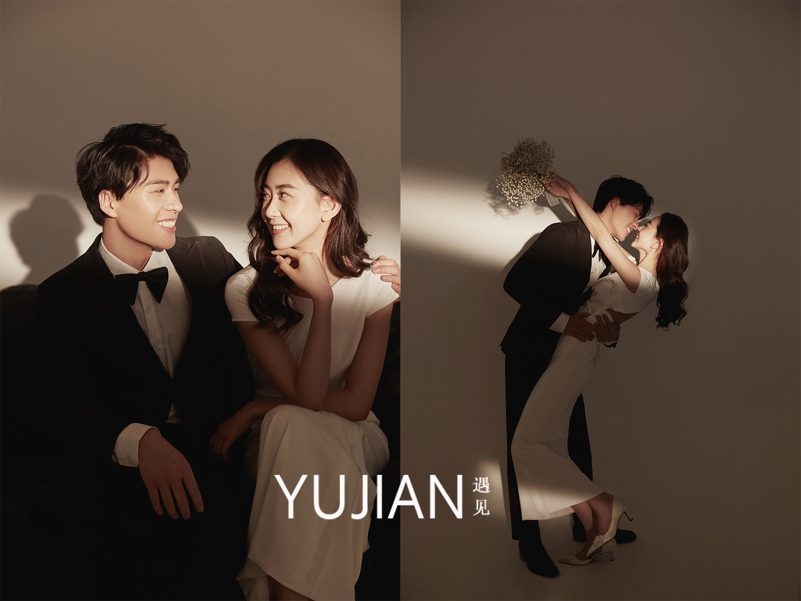 极简婚纱照这样拍也太高级了吧！_遇见YUJIAN-站酷ZCOOL